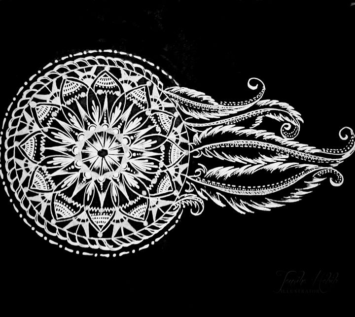 Dreamcatcher - Tazy's Gallery - Drawings & Illustration, Ethnic ...