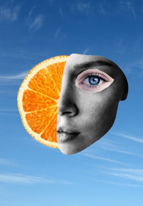Face - Marcia Blatz - Digital Art & AI, Abstract, Collage - ArtPal