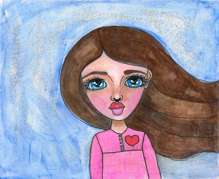 Heart for Art - Shawnta Williams - Paintings & Prints, People & Figures ...