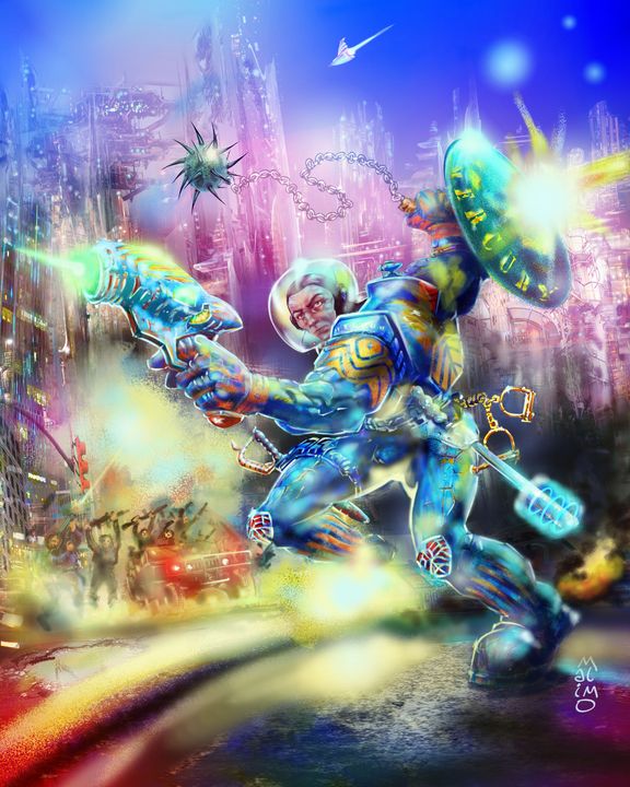 SGT MERCURY GALAXY PD - malimoart - Digital Art, Fantasy & Mythology ...