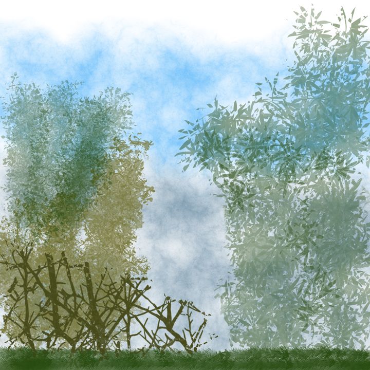 Abstract Landscape - David Montgomery - Digital Art & AI, Abstract ...