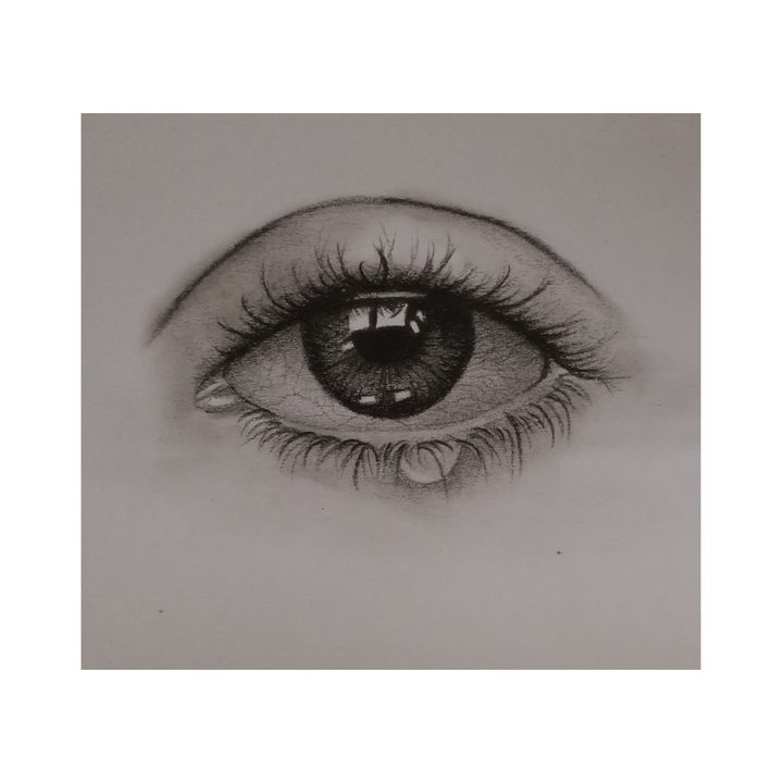 Eye drawing - jamuna - Drawings & Illustration, Religion, Philosophy ...