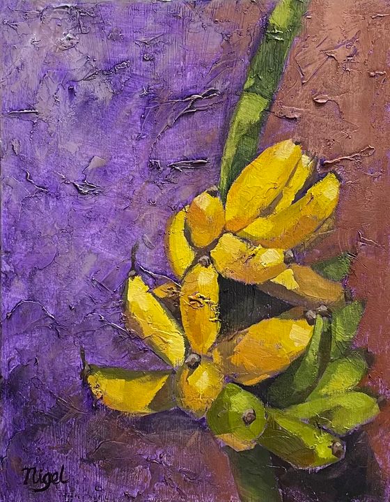 Caribbean Figs - Nigel Williams - Paintings & Prints, Still Life, Other ...