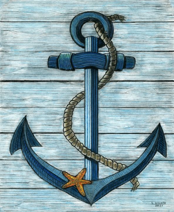 Anchor - Steve Walker Art - Paintings & Prints, Landscapes & Nature ...