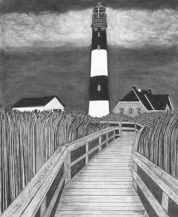 Fire Island Lighthouse - Steve Walker Art - Paintings & Prints ...