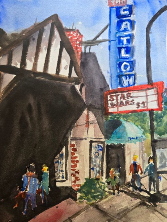 An Evening at the Catlow - David Dockery - Paintings & Prints ...