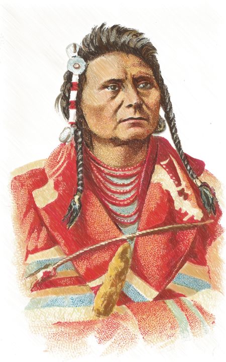 Chief Joseph - ETHNIC BRUSH & PENCIL - Drawings & Illustration, People ...
