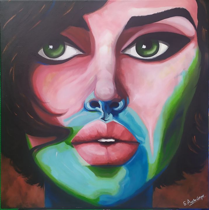 Francesca - Sam Austin-Cooper - Paintings & Prints, People & Figures ...