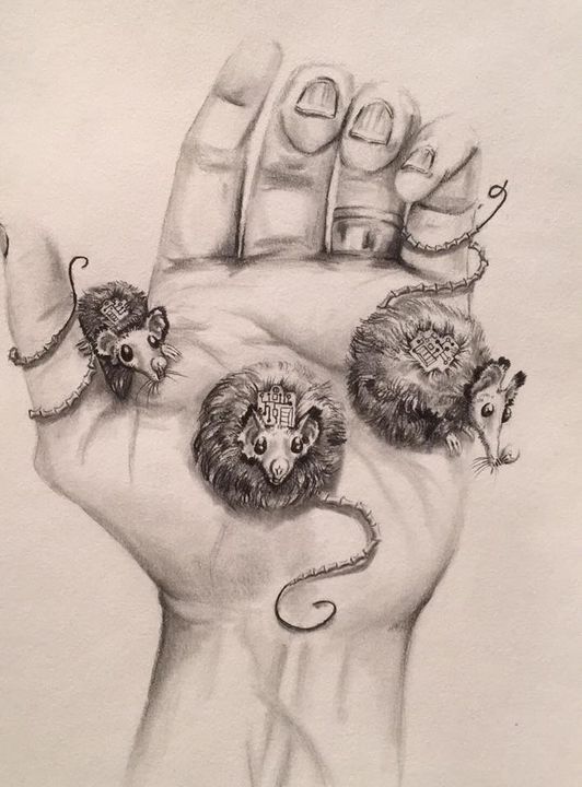 Robo Mice - Creative Concepts - Paintings & Prints, Animals, Birds ...