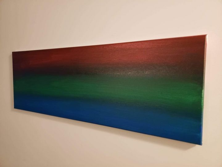 Tri color - Kevin and Brigitte - Paintings & Prints, Abstract, Other ...