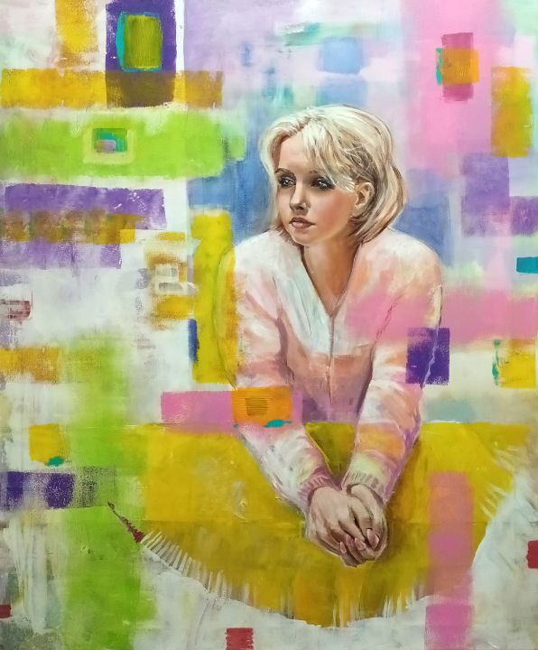 Pastellove - Malarstwo Maria Albin - Paintings & Prints, People ...