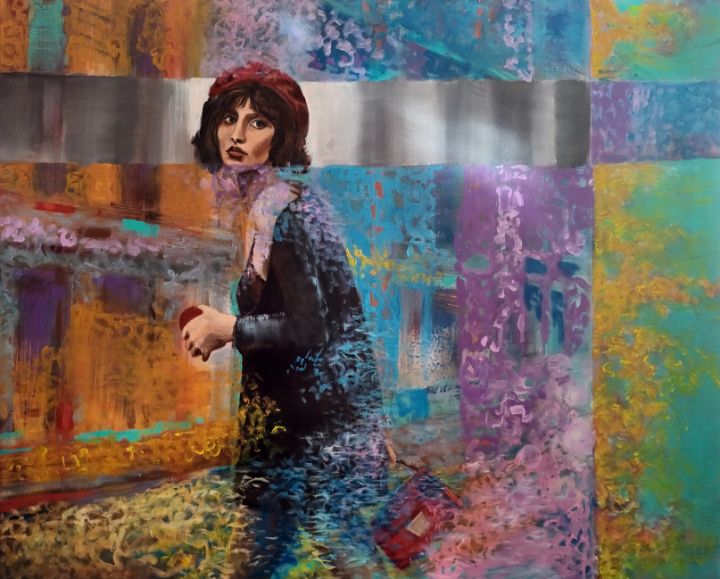 Patrz - Malarstwo Maria Albin - Paintings & Prints, People & Figures ...