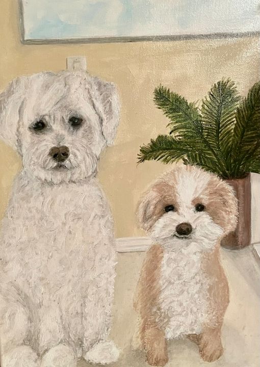 Charlie and Riley - The Master Closet Art Studio - Paintings & Prints ...