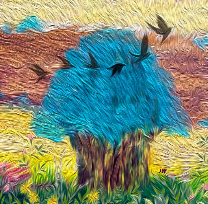 Bird in Flight - Art Studio 99 - Paintings & Prints, Flowers, Plants ...