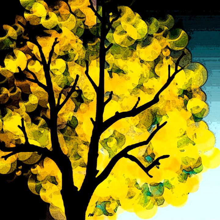 Ode to Trees - Art Studio 99 - Digital Art & AI, Abstract, Landscape ...