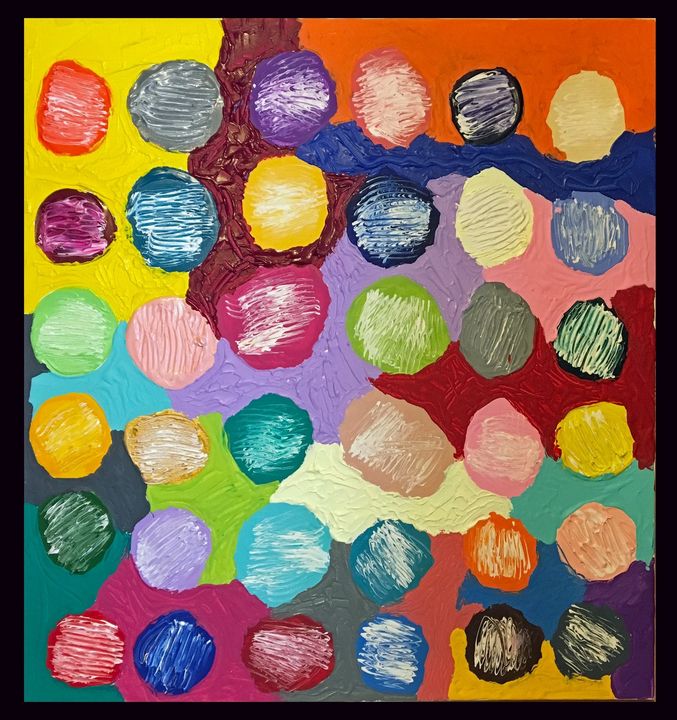 Color Pools - Art Studio 99 - Paintings & Prints, Abstract, Color - ArtPal