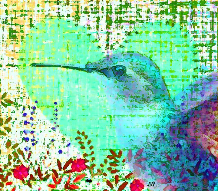 Hummingbird - Art Studio 99 - Digital Art, Animals, Birds, & Fish ...