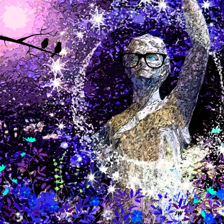 Purple Haze - Art Studio 99 - Digital Art, Abstract, Collage - ArtPal