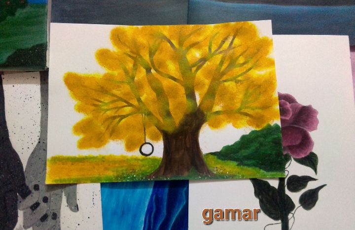 Painting - Gamar Art - Paintings & Prints, Landscapes & Nature, Natural ...