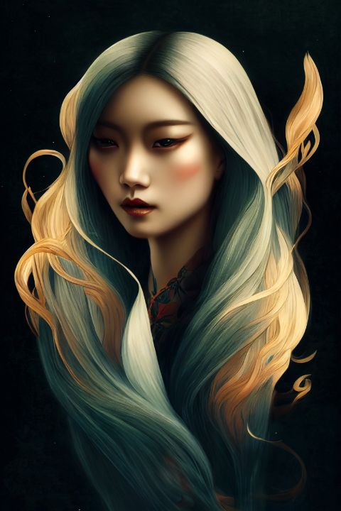 Mystery - Sahara_Digital_Art - Digital Art, People & Figures, Portraits ...