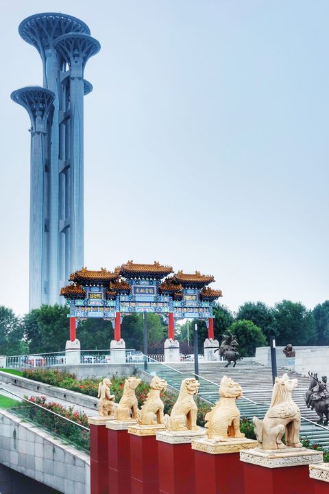 Beijing Olympic Park Tower - Dehua ZOU - Photography, Buildings ...