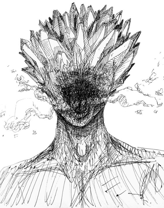 crystals - astrid ztar - Drawings & Illustration, Abstract, Other ...