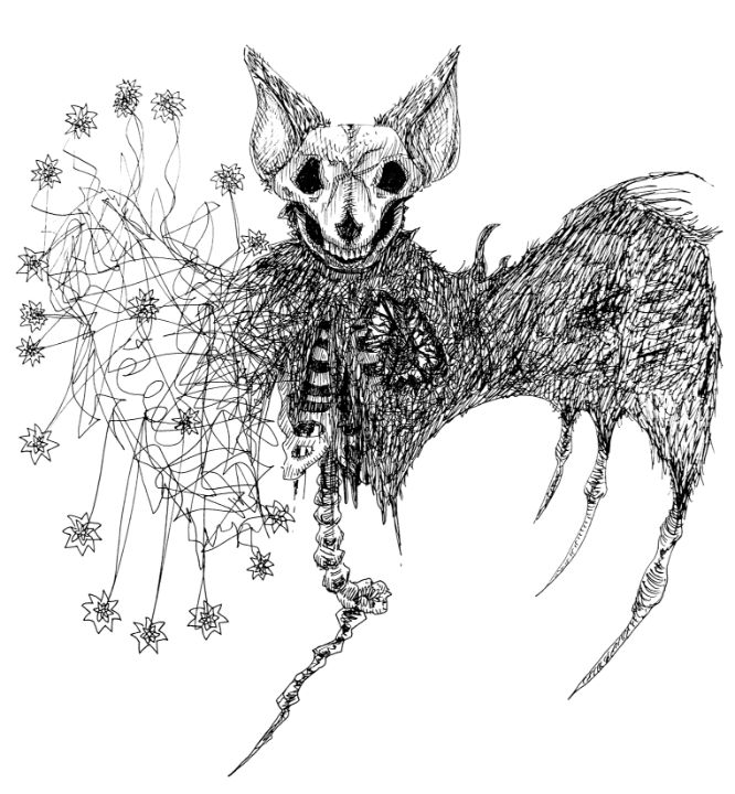 bat - astrid ztar - Drawings & Illustration, Abstract, Other Abstract ...