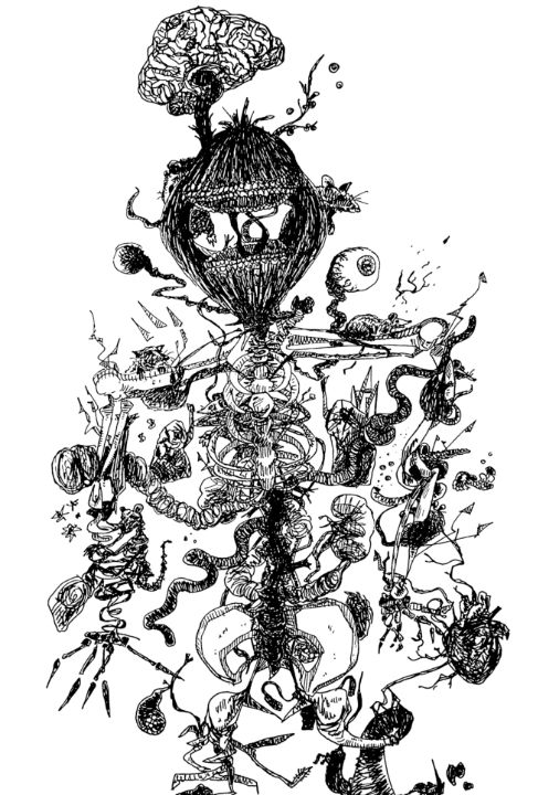 dissolved - astrid ztar - Drawings & Illustration, Abstract, Other ...