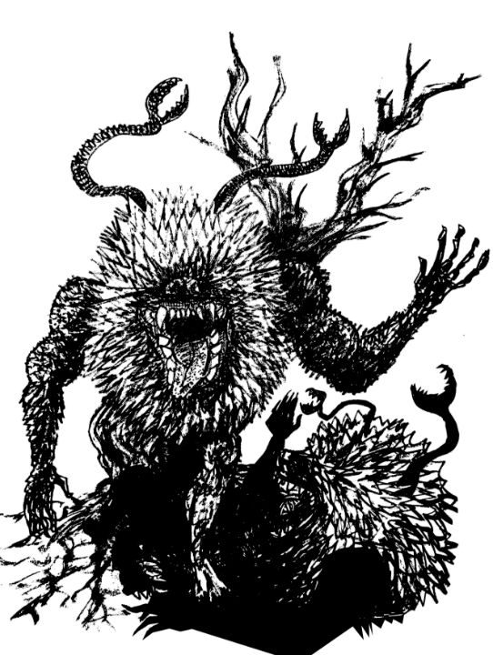 Hyenas Astrid Ztar Drawings And Illustration Abstract Other Abstract Artpal