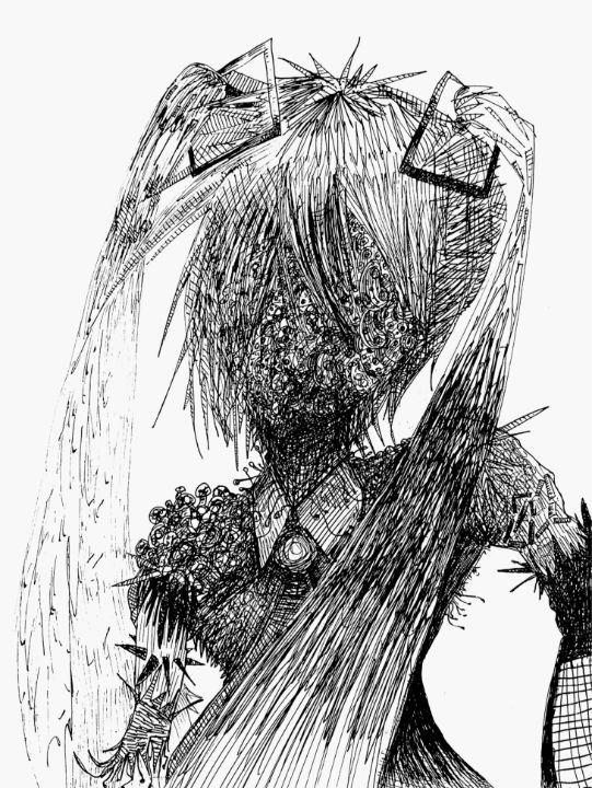 miku - astrid ztar - Drawings & Illustration, Abstract, Other Abstract ...