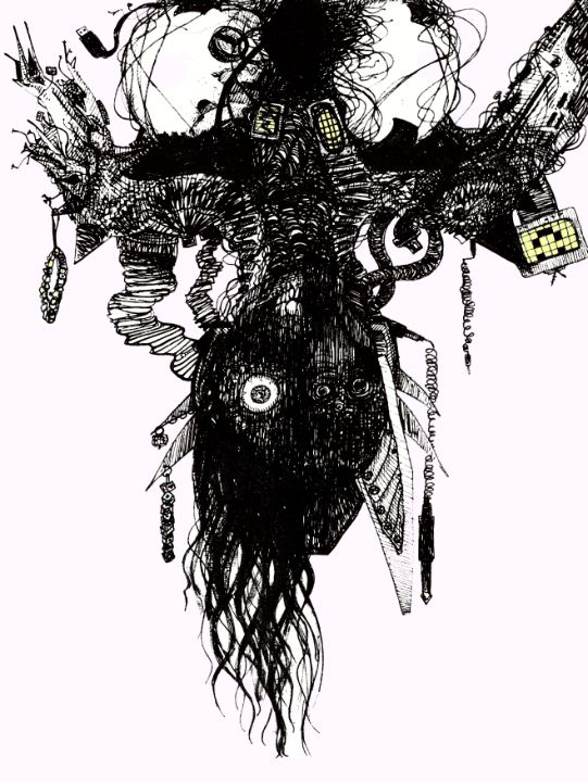 robot - astrid ztar - Drawings & Illustration, Abstract, Other Abstract ...