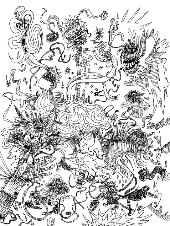 brain - astrid ztar - Drawings & Illustration, Abstract, Other Abstract ...