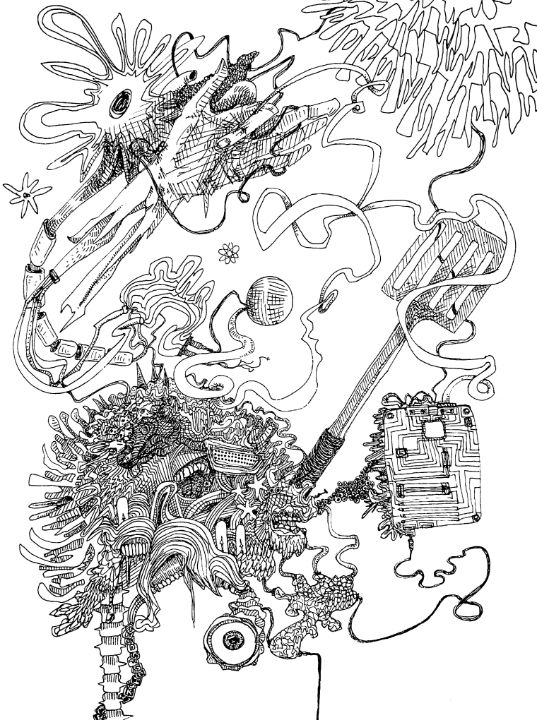brainy - astrid ztar - Drawings & Illustration, Abstract, Other ...
