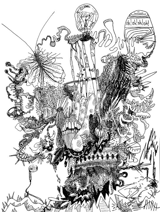 collar - astrid ztar - Drawings & Illustration, Abstract, Other ...