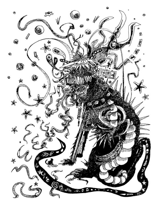 catty - astrid ztar - Drawings & Illustration, Abstract, Other Abstract ...