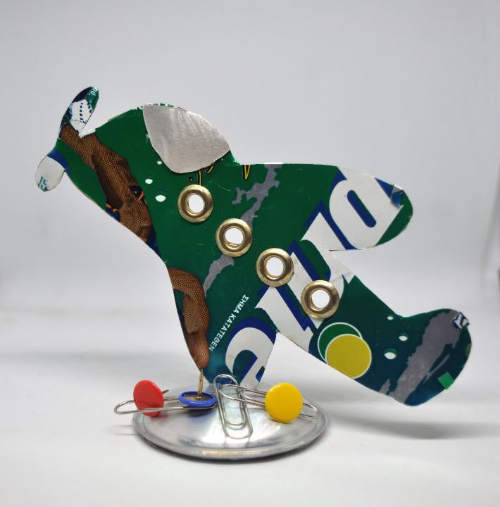 Decorative Magnet "airplane" - kyklos art studio - Crafts & Other Art ...