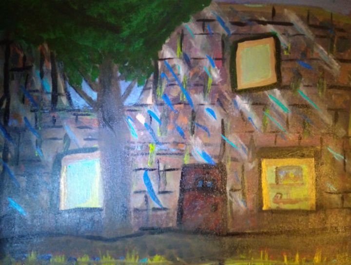 The halls of the partial.......Abstract - Paintings & Prints