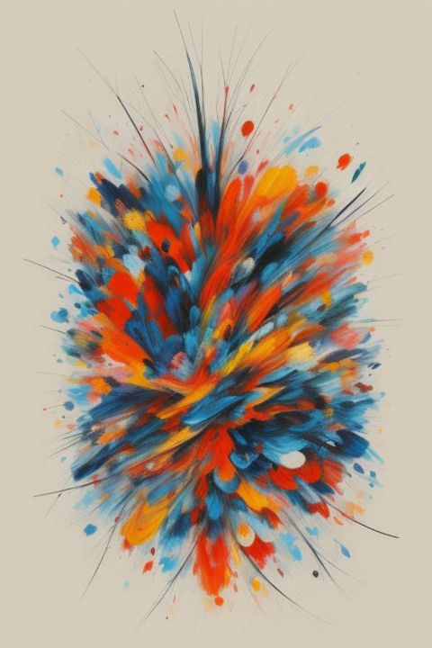 Art Force Furry Fury - Trippy Show - Digital Art & AI, Abstract, Color ...