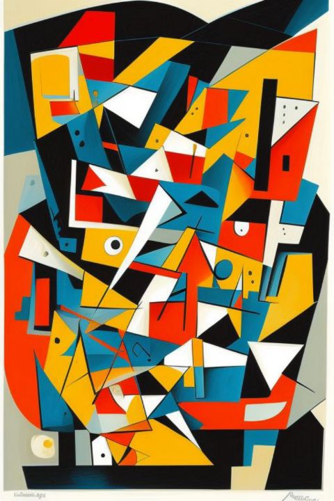 Color Scratch - Trippy Show - Digital Art & AI, Abstract, Geometric ...