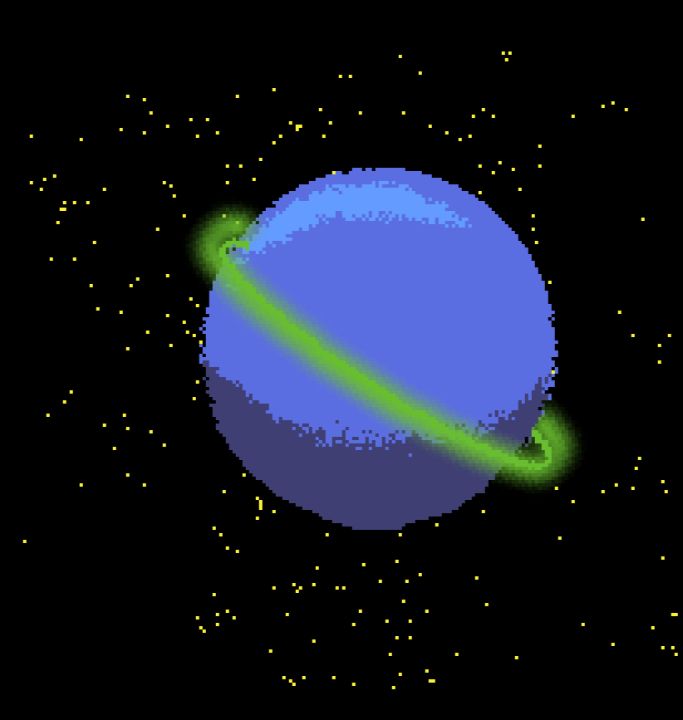 neon planet - PIXILGLOBAL - Digital Art & AI, Science & Technology ...