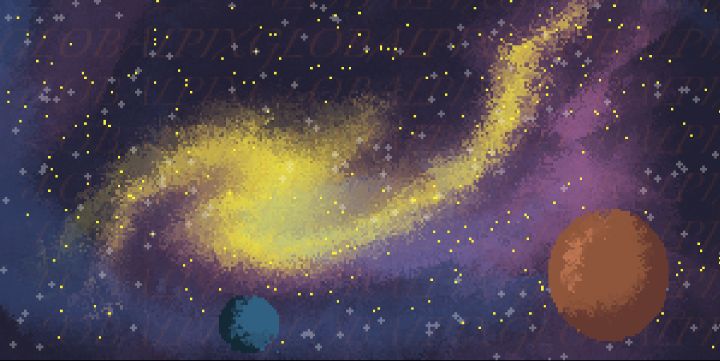 galaxy born - PIXILGLOBAL - Drawings & Illustration, Science ...