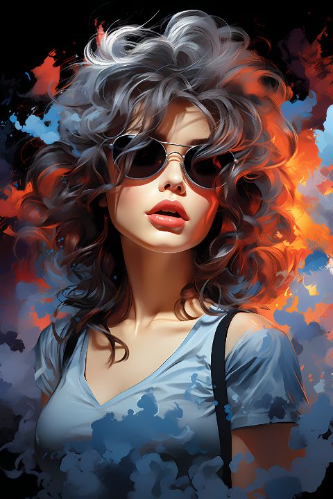 Beautiful Lady - Odysseus Arts and Crafts - Digital Art & AI, People ...