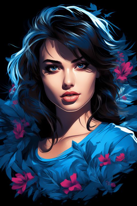 Beautiful Lady - Odysseus Arts and Crafts - Digital Art & AI, People ...