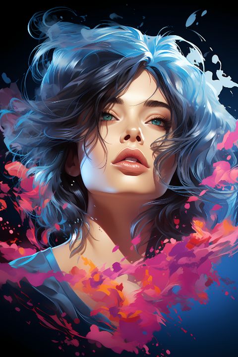 Beautiful Lady - Odysseus Arts and Crafts - Digital Art & AI, People ...