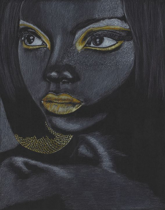 Goldie - K. FRANK'S Portraits - Drawings & Illustration, People ...