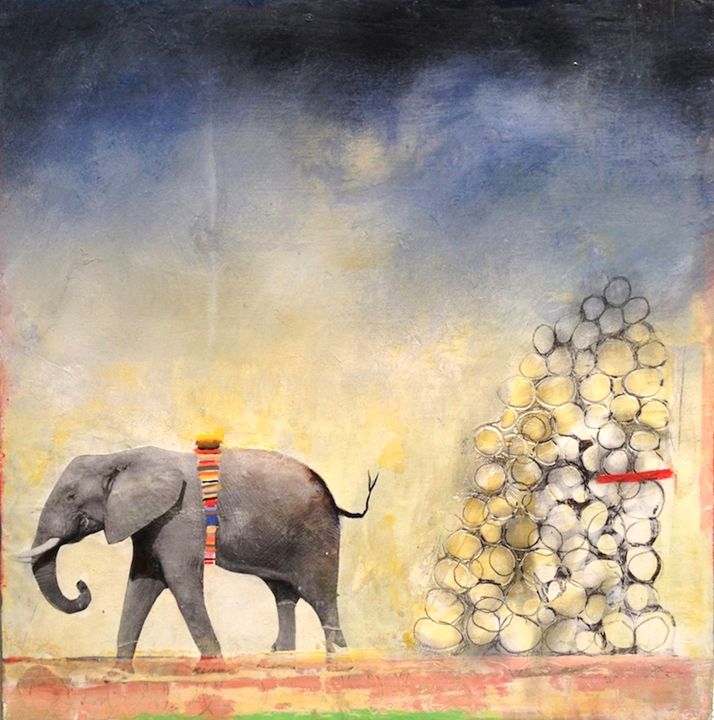 She Knows - lauren mantecon - Paintings & Prints, Animals, Birds ...