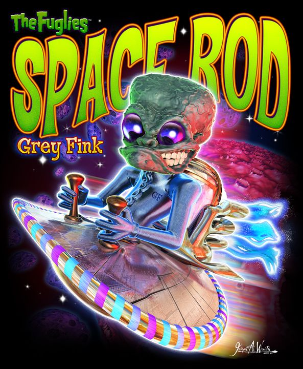 The Fuglies: Space Rod - The Art of Joseph Alexander Wraith - Digital ...