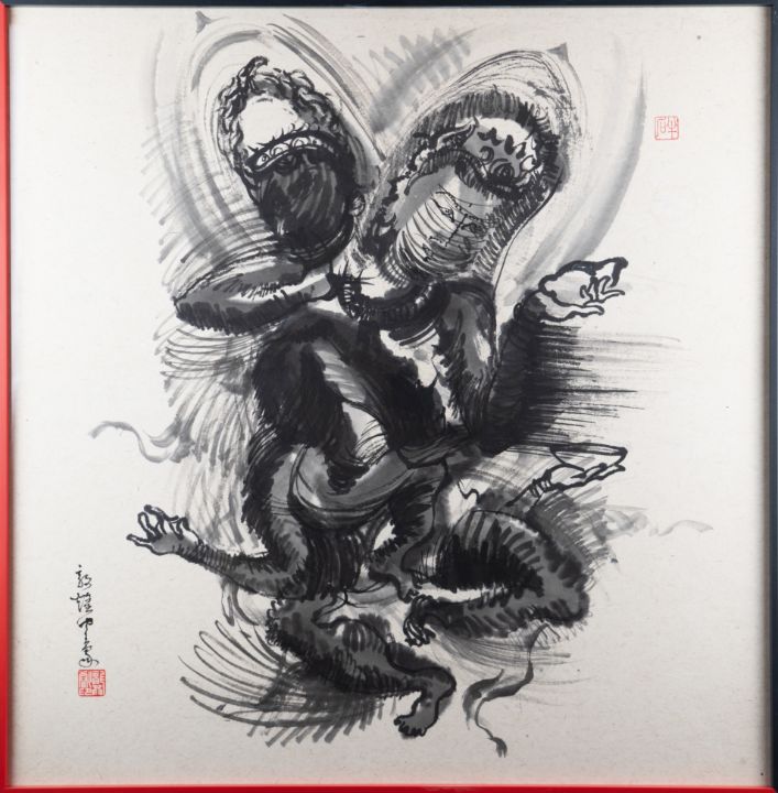 Dunhuang Meets Cthulhu-3 - Ray Wang - Paintings & Prints, Religion ...