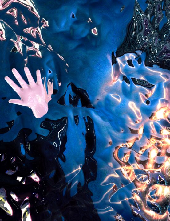 The drowning - ANNA - Digital Art & AI, Buildings & Architecture, City ...