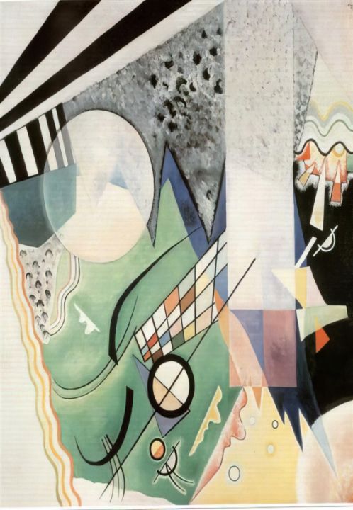 GREEN COMPOSITION 1923 - Wassily Kandinsky - Paintings & Prints ...